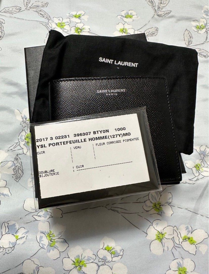 YSL Men Wallet, Luxury, Bags & Wallets on Carousell