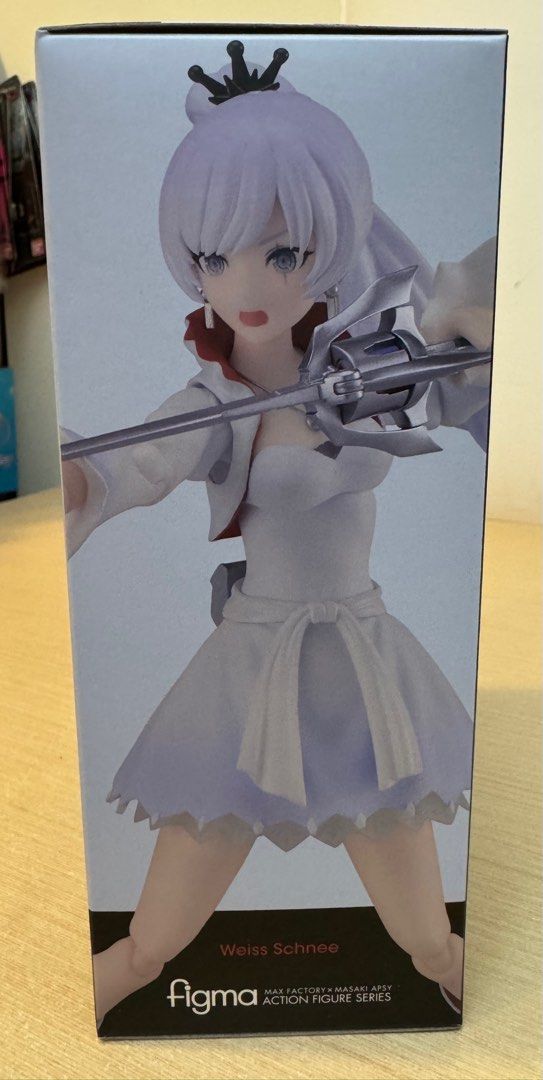 童心未泯 代理 figma 599 RWBY 冰雪帝國 懷絲‧雪倪 模型 公仔, 書籍、休閒與玩具, 玩具、公仔、桌遊在旋轉拍賣