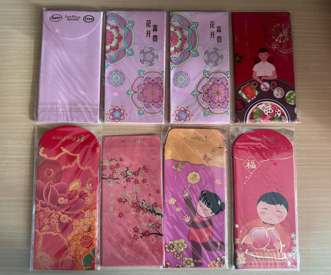 Assorted FairPrice Ang Pows (All), Hobbies & Toys, Stationery & Craft ...