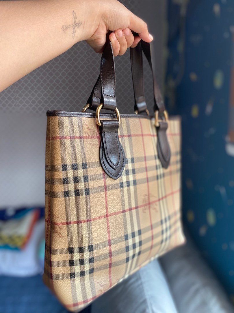 Authentic Burberry Toblerone, Luxury, Bags & Wallets on Carousell
