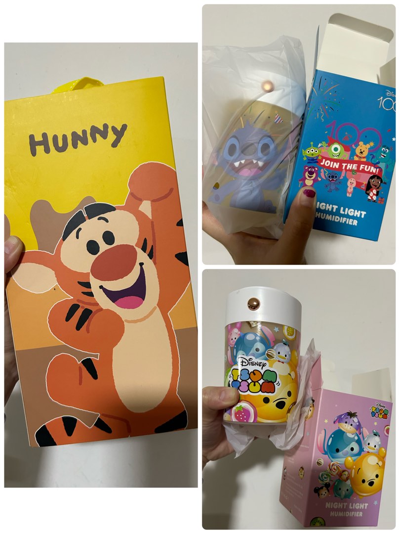 Authentic cow play cow moo cpcm Night light humidifier stitch tsumtsum ...