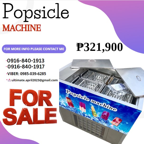 Automatic Double Popsicle Machine GS-4, TV & Home Appliances, Kitchen ...