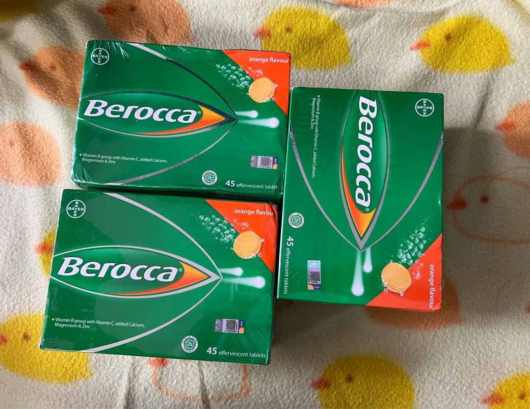 Berocca Performance Orange Effervescent Tablets, a Multivitamins that ...