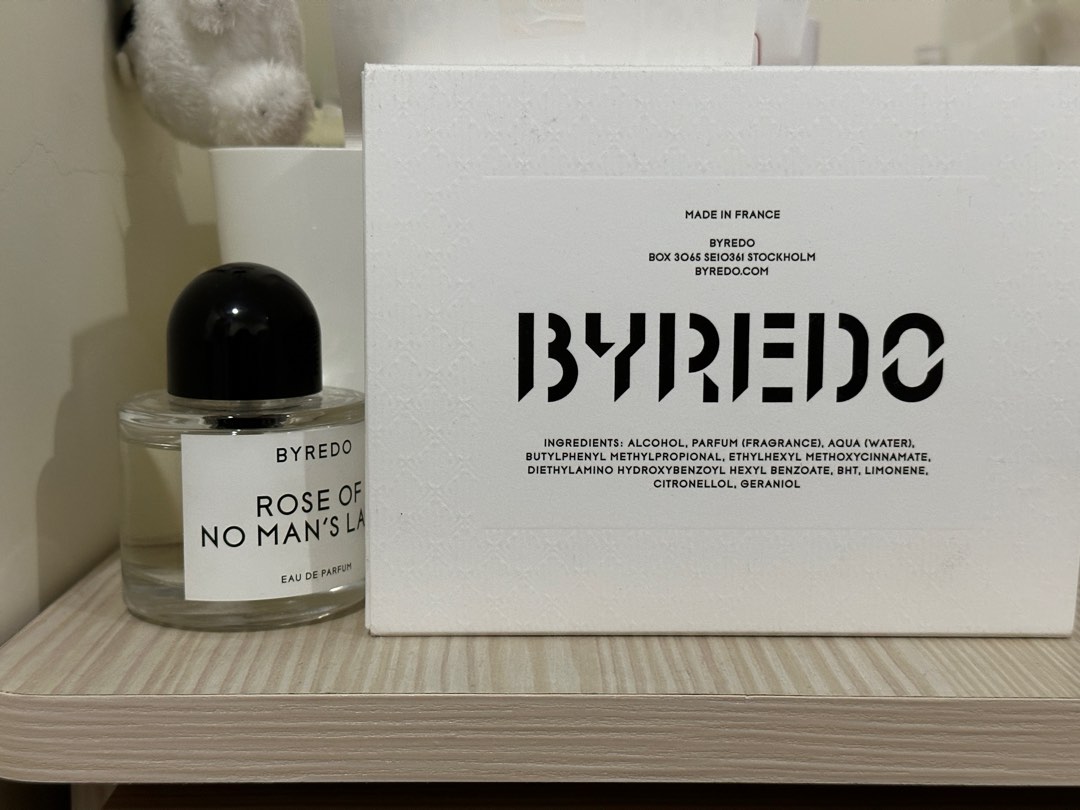 專櫃購入 含盒 Byredo 無人之境 50mL rose of no man’s land, 香水、美妝、保養, 香水、體香劑在旋轉拍賣
