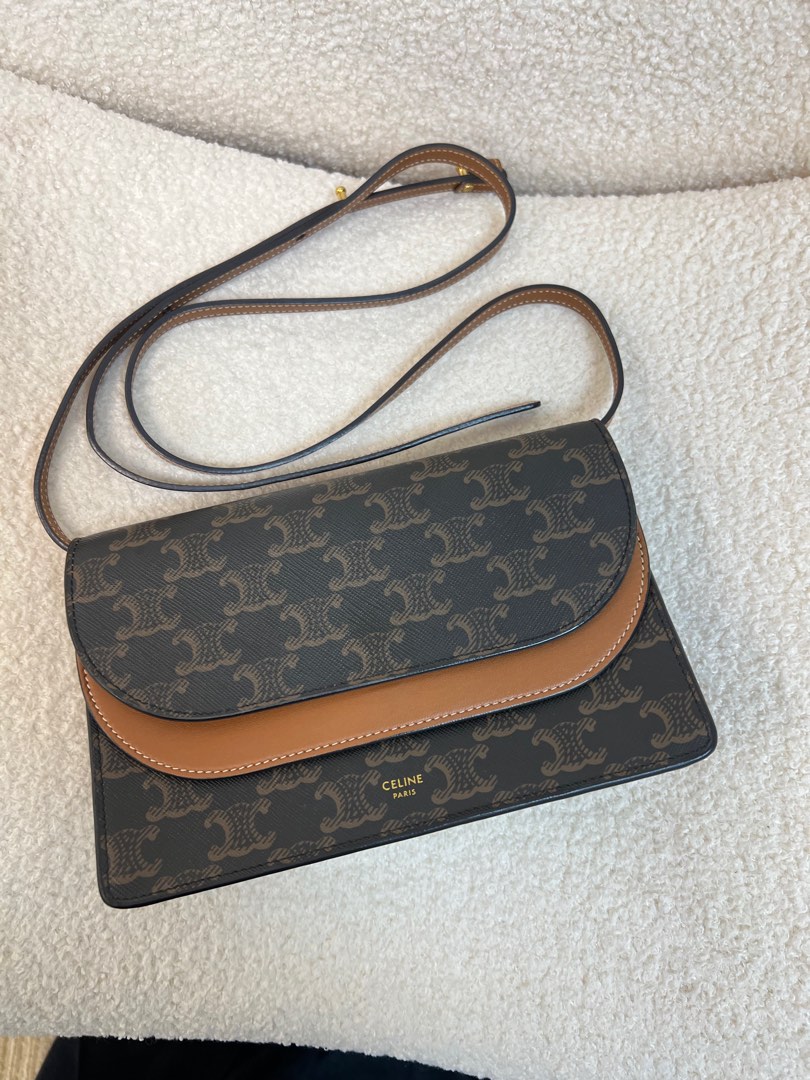 Celine Triomphe Woc 經典老花 斜孭袋｜10D852CG9-04LU｜全新正版正貨, 女裝, 手袋及銀包, 多用途袋 - Carousell