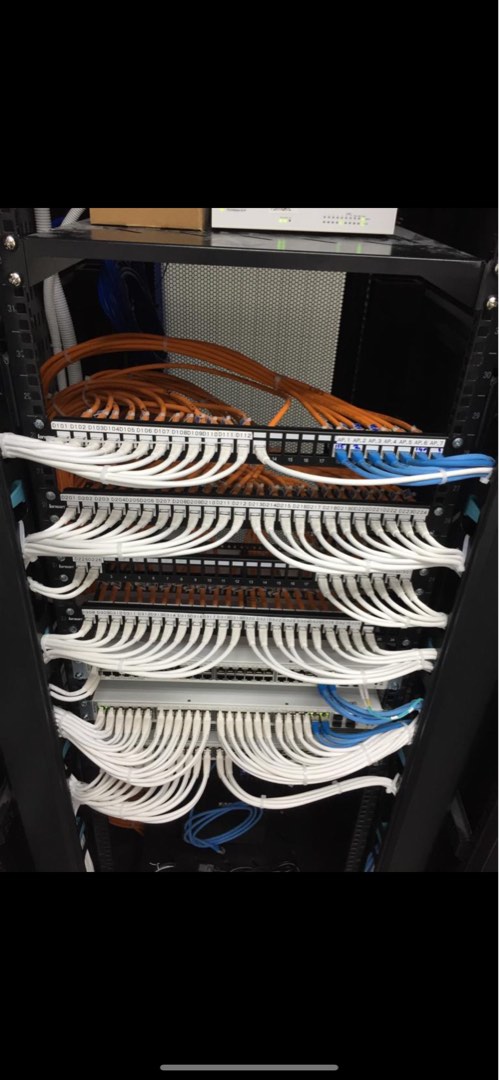 Access point and switch installation - includes cabling job, Computers & Tech, Office & Business ...