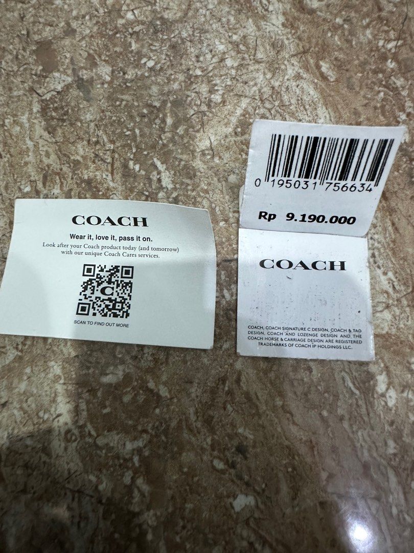 Coach Cara Satchel Original, Barang Mewah, Tas & Dompet di Carousell