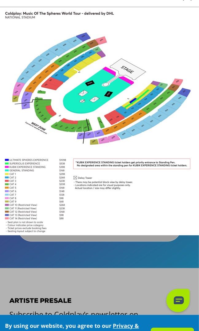 Coldplay ticket swap /Coldplay ticket exchange, Tickets & Vouchers ...