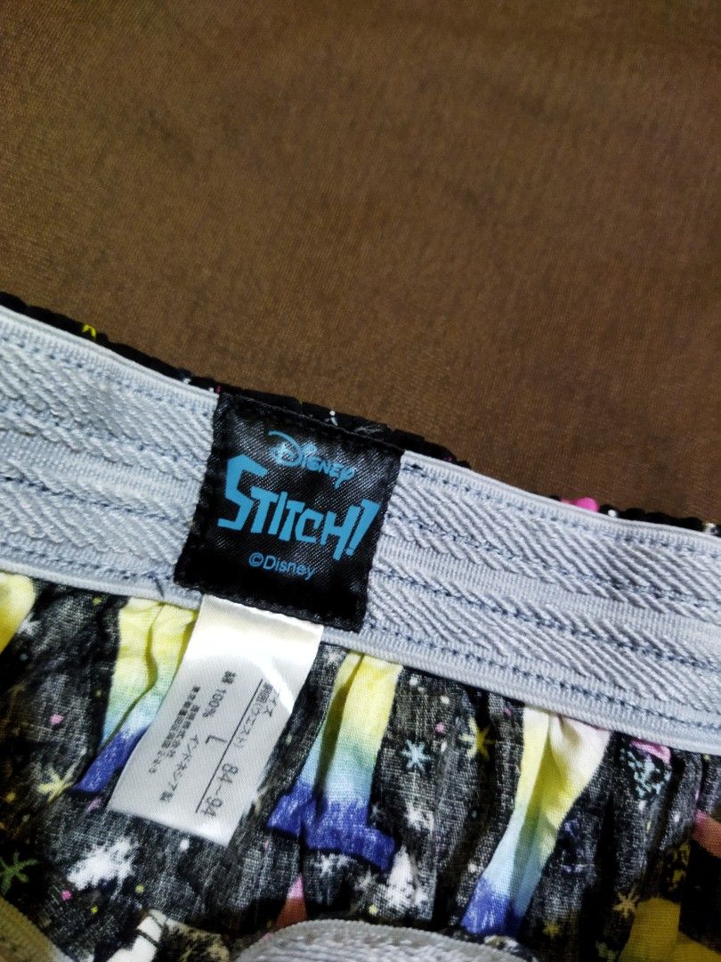 Disney Stitch Boxers, Men's Fashion, Bottoms, Sleep and Loungewear on ...