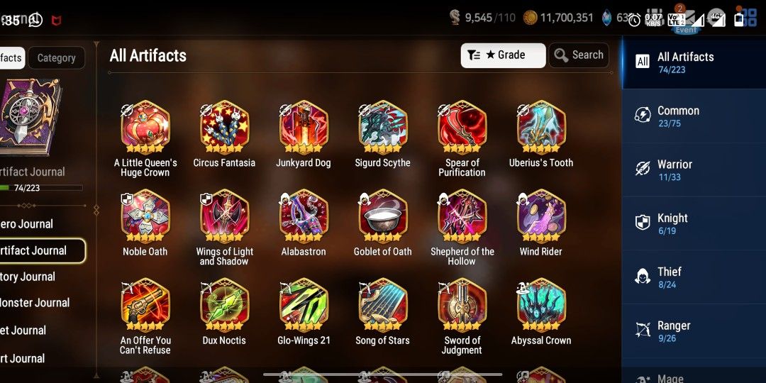 Epic seven mid acc 5, Video Gaming, Video Games, Others on Carousell