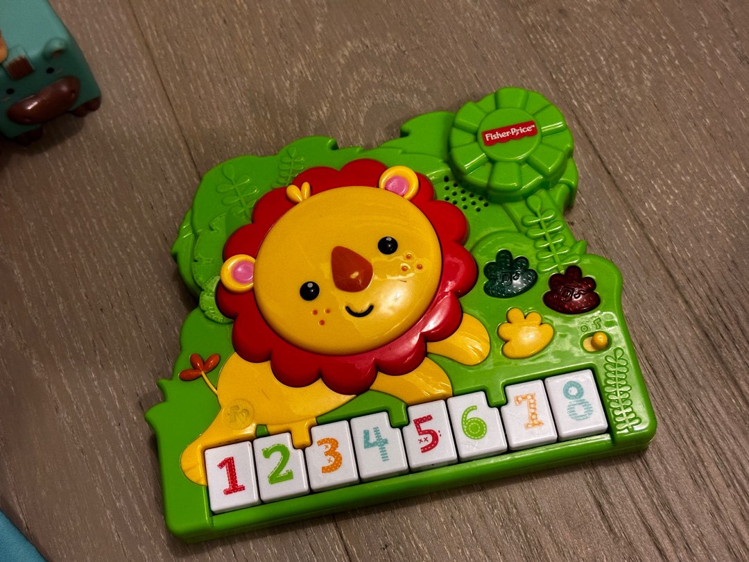 Fisher Price Lion Piano, Hobbies & Toys, Toys & Games on Carousell