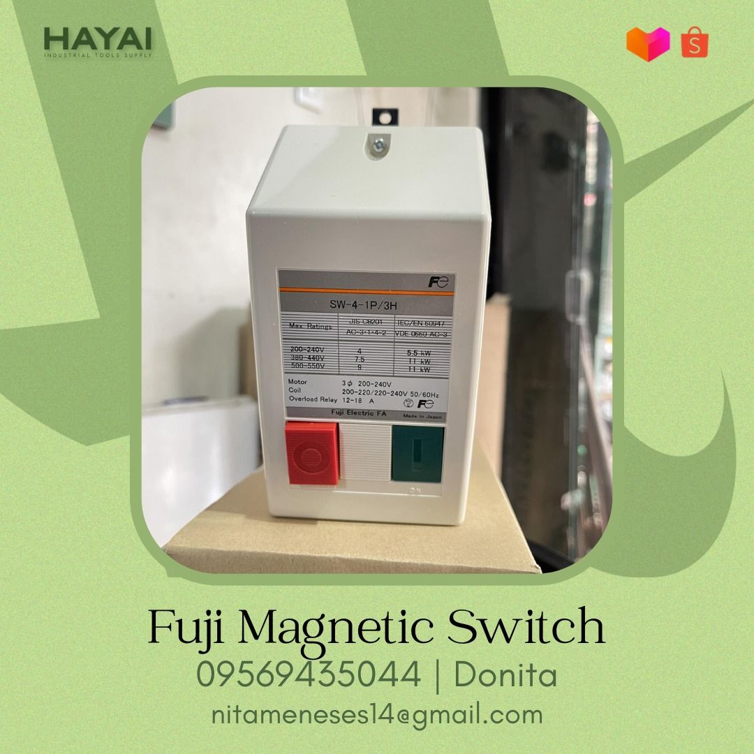 Fuji Magnetic Switch, Commercial & Industrial, Industrial Equipment on ...