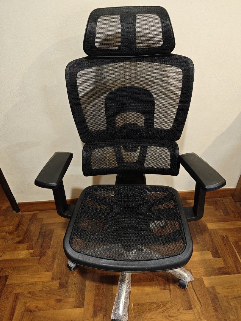 Full mesh office chair, Furniture & Home Living, Furniture, Chairs on ...