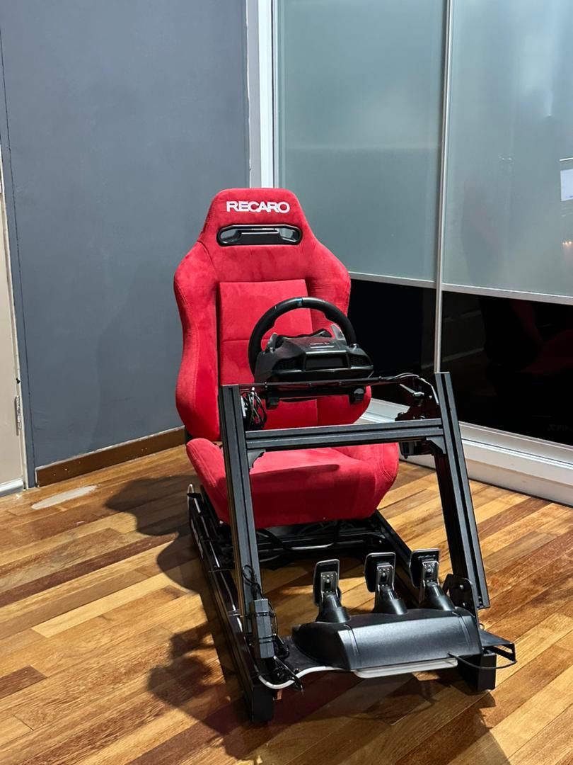 Full Set PS Racing Simulator with Recaro Bucket Seat and Logitech G29 ...