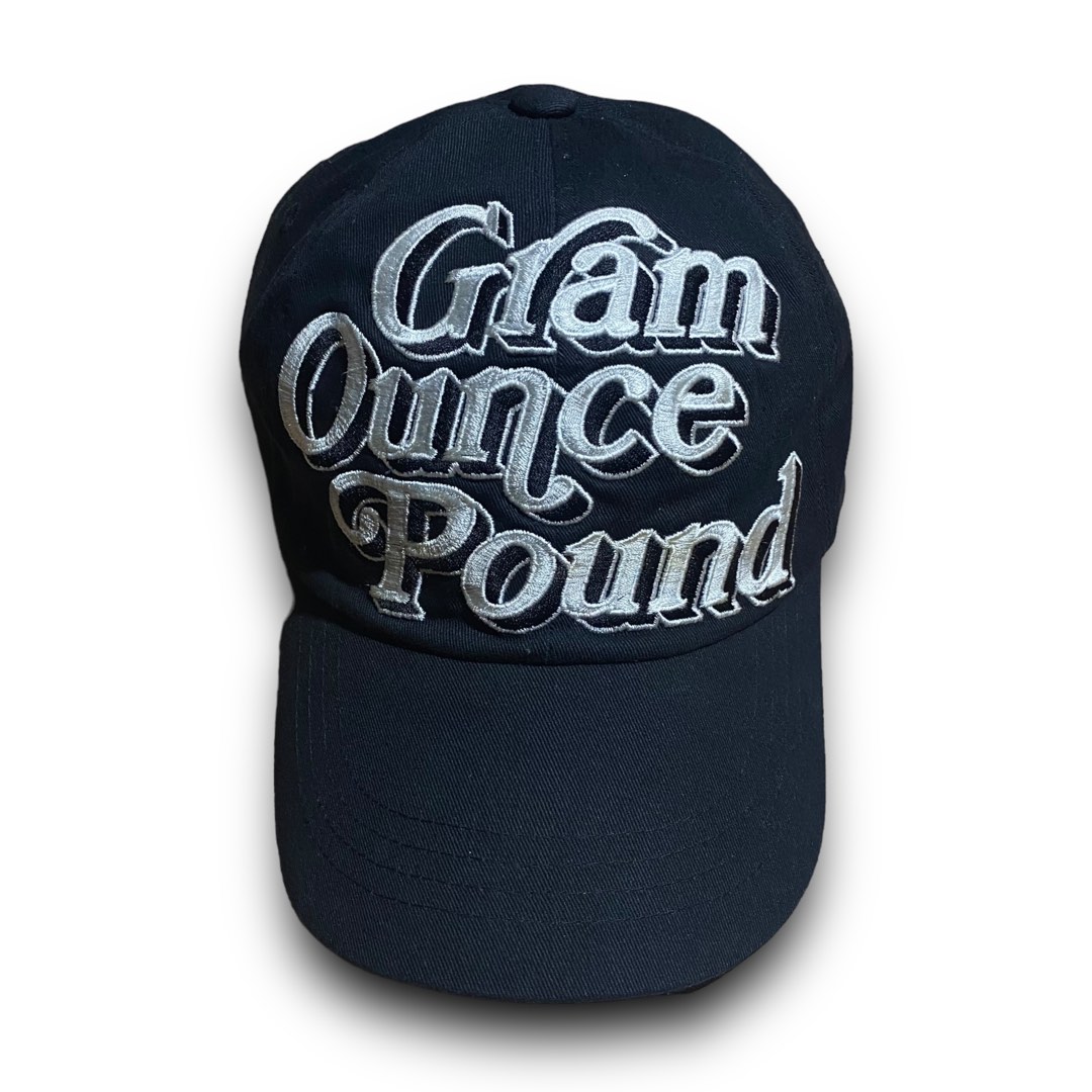 Gram Ounce Pound 70S Logo Hats, Fesyen Pria, Aksesoris, Topi di Carousell