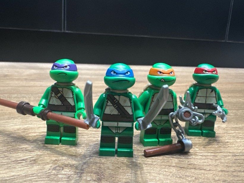LEGO TMNT TEENAGE MUTANT NINJA TURTLES minifigures Tnt019 Donatello ...