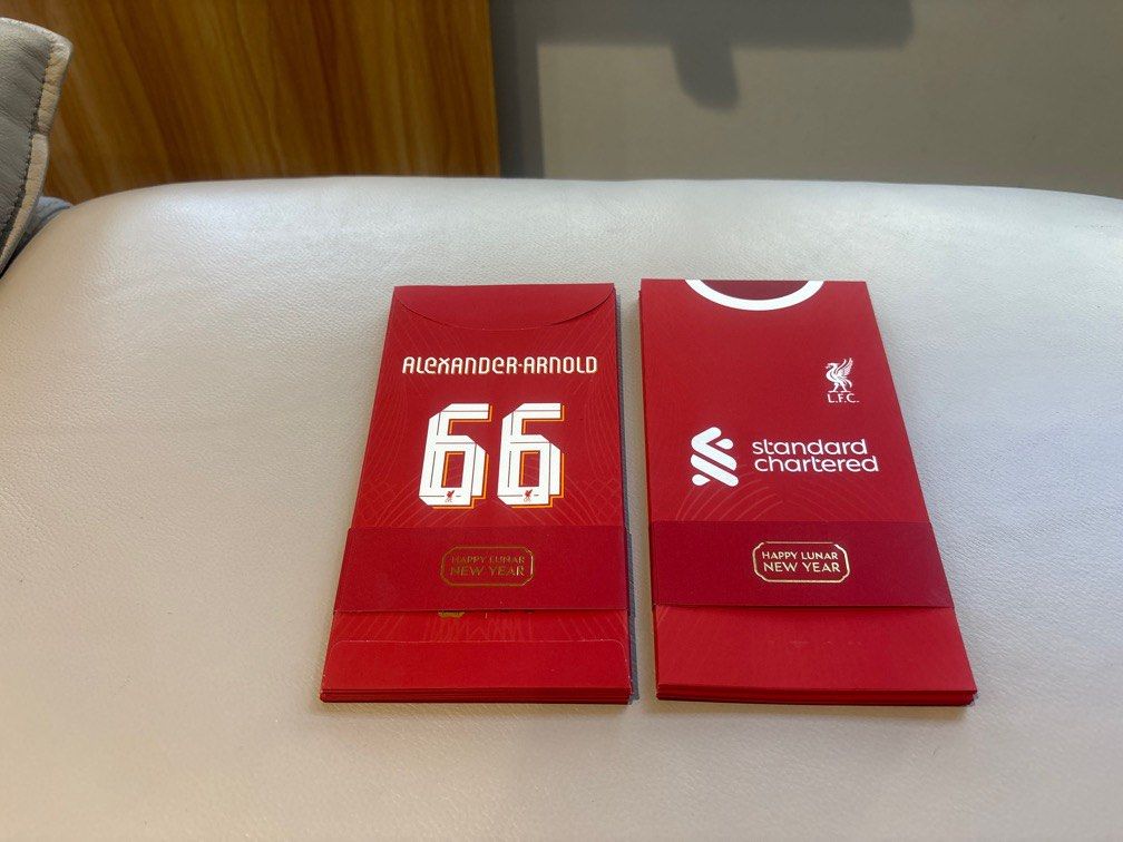 Liverpool LFC 2024 Red Packet Ang pows, Hobbies & Toys, Stationery ...