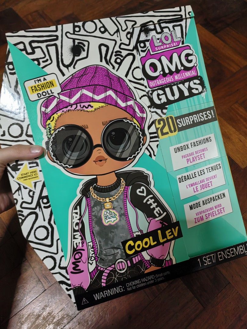 LOL Surprise OMG Guys Cool Lev Doll, Hobbies & Toys, Toys & Games on ...
