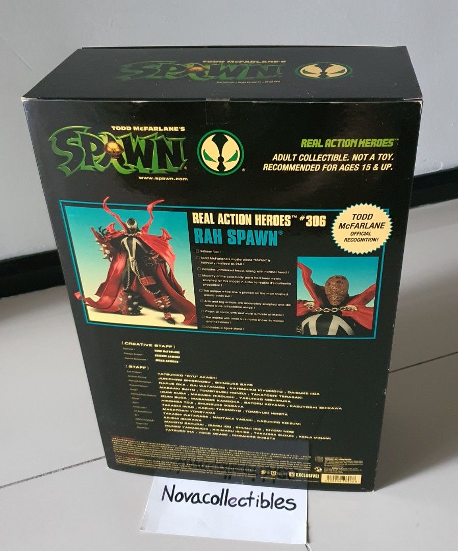 Medicom RAH Spawn 12 inch figure BIB, Hobbies & Toys, Collectibles ...