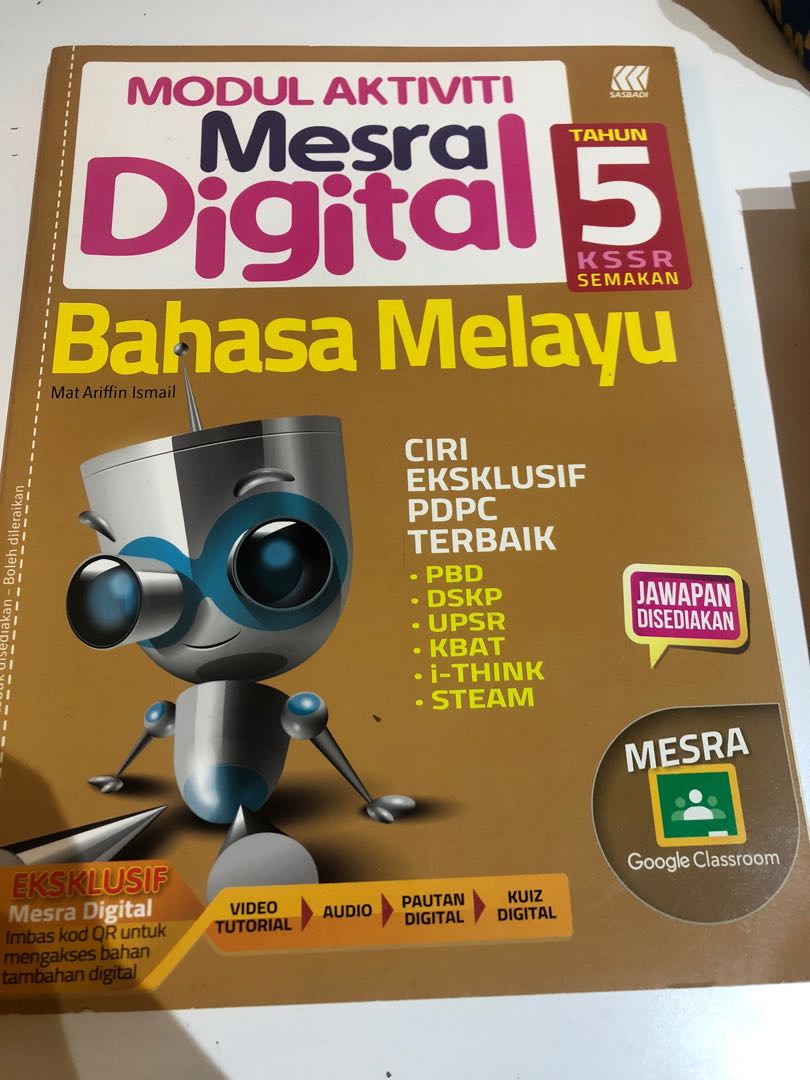 Mesra Digital Bahasa Melayu Tahun 5, Hobbies & Toys, Books & Magazines ...