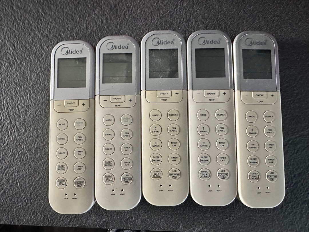 Midea Air Con Remote Control, TV & Home Appliances, Air Conditioners ...