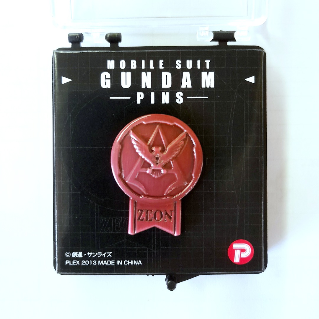 Mobile Suit Gundam Char Aznable Zeon Emblem Pin Badge [RX-78-2 Gundam ...
