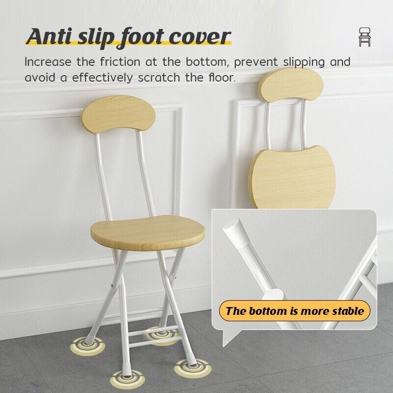 Muji Style portable folding chair, Furniture & Home Living, Furniture ...