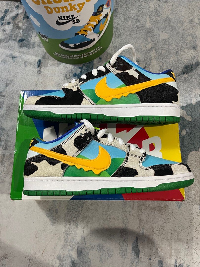 Nike Sb dunk low Ben & Jerry FnF (special box), Men's Fashion, Footwear ...