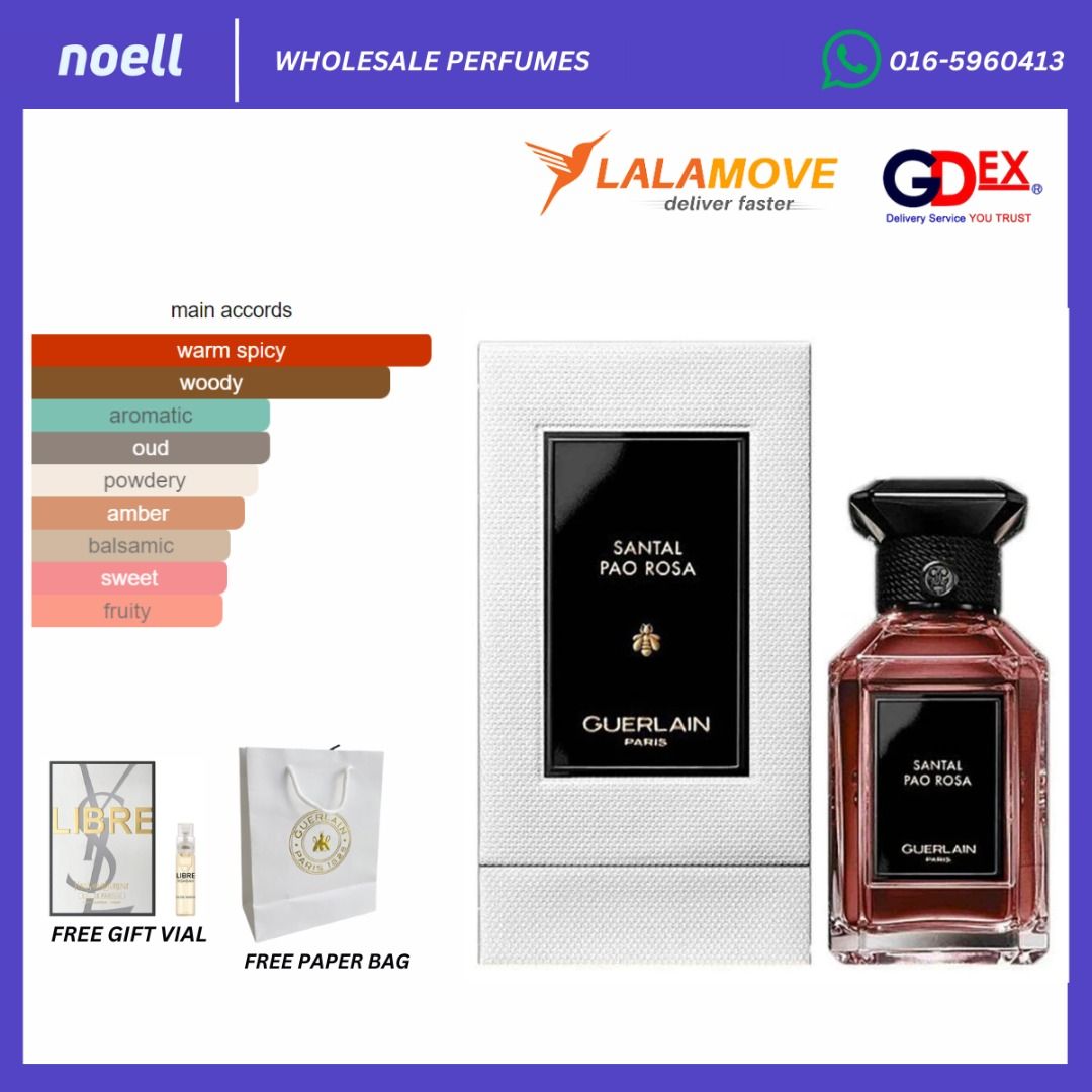 [ORIGINAL] AUTHENTIC READY STOCK GUERLAIN SANTAL PAO ROSA EDP 100ML ...
