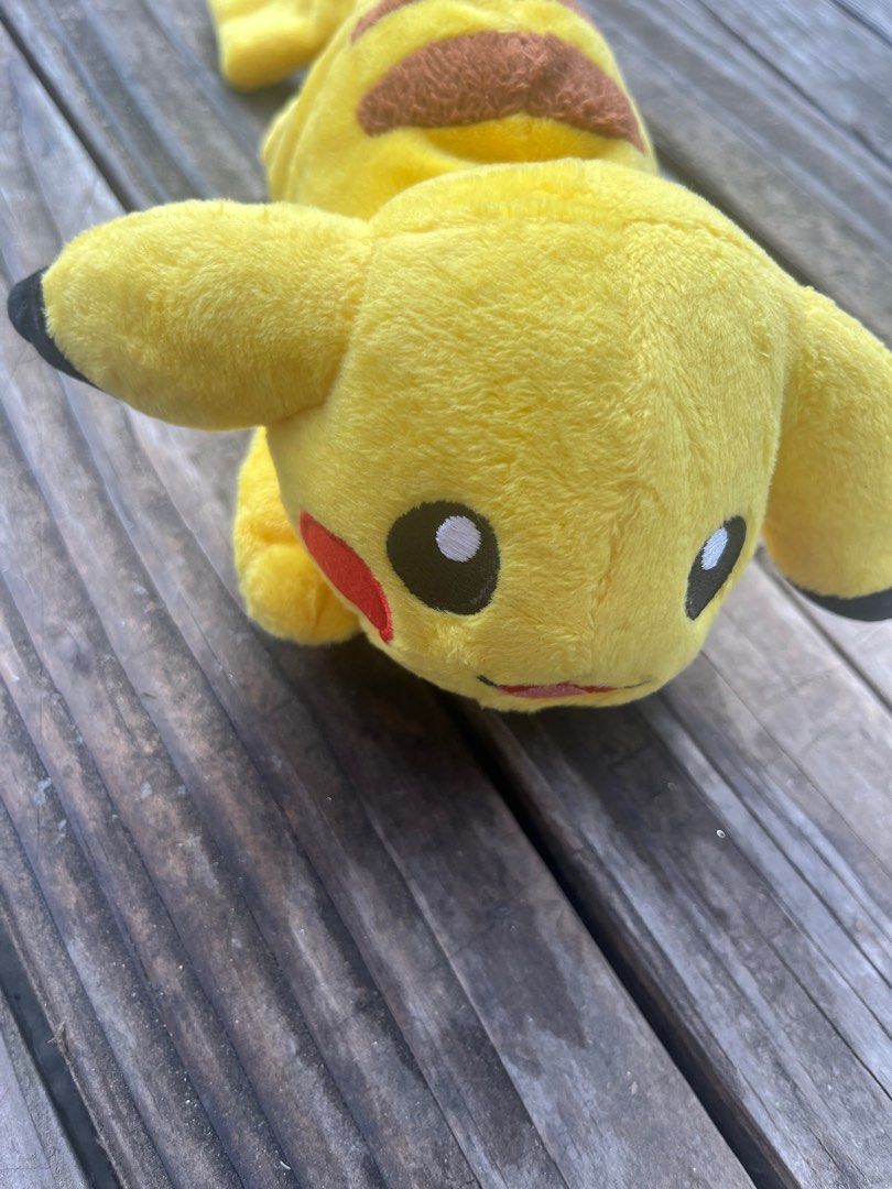 Pikachu toy shoulder Plushie, Hobbies & Toys, Toys & Games on Carousell