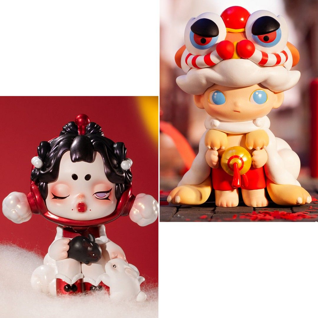 POPMART Three! Two! One! Happy Chinese New Year Skull Panda The Moon ...