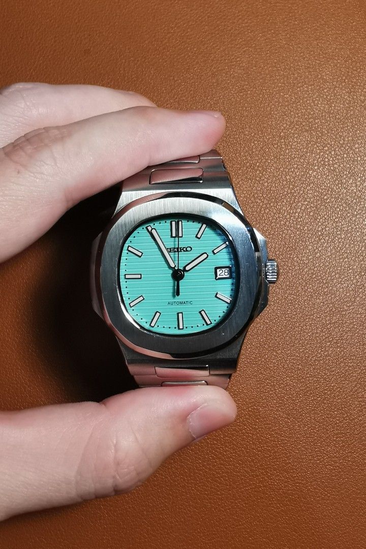PP 5711 TIFFANY NAUTILUS SEIKO MOD, Luxury, Watches on Carousell