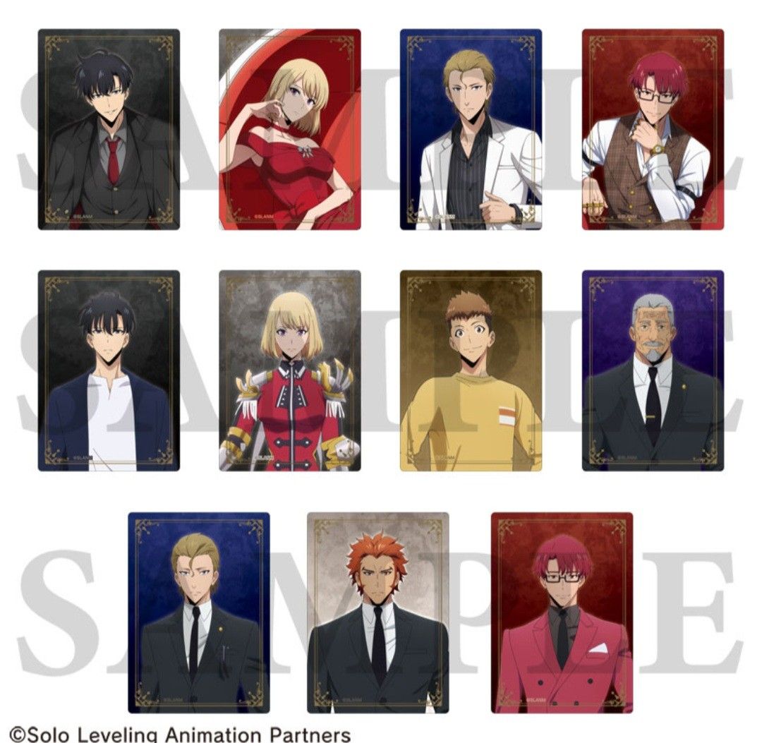 [Preorder PO] Solo Leveling Royal Card Collection 6Pack BOX, Hobbies ...