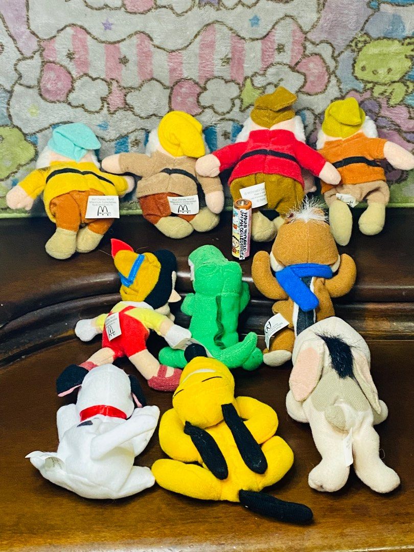 Rare McDonald's Walt Disney Millenium 2000 Collectibles set (10 pcs ...