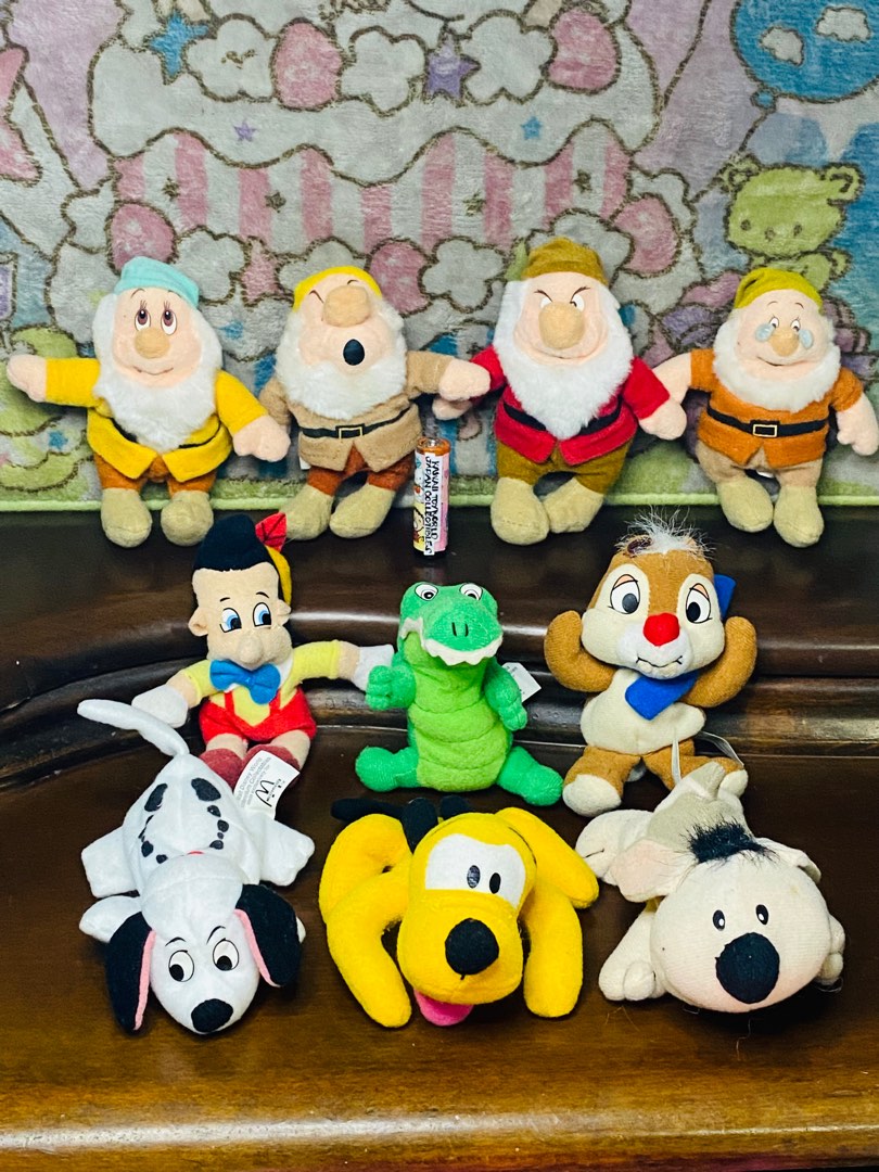 Rare McDonald's Walt Disney Millenium 2000 Collectibles set (10 pcs ...
