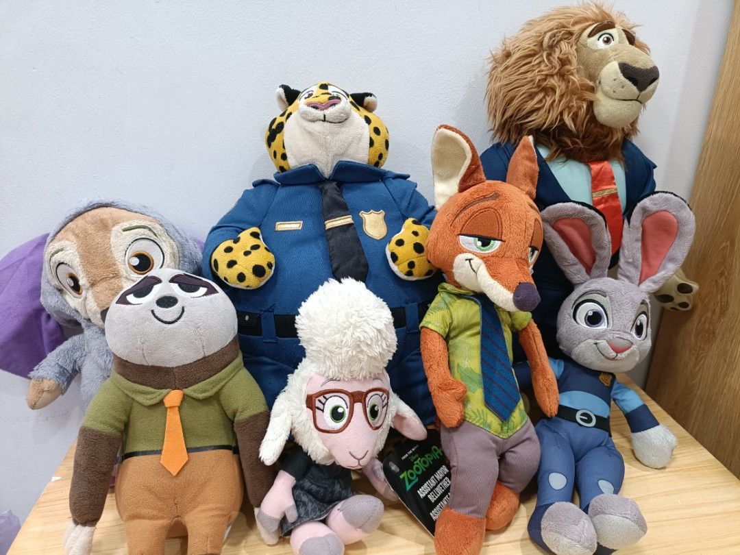 Rare Zootopia Plush Toy, Hobbies & Toys, Toys & Games on Carousell