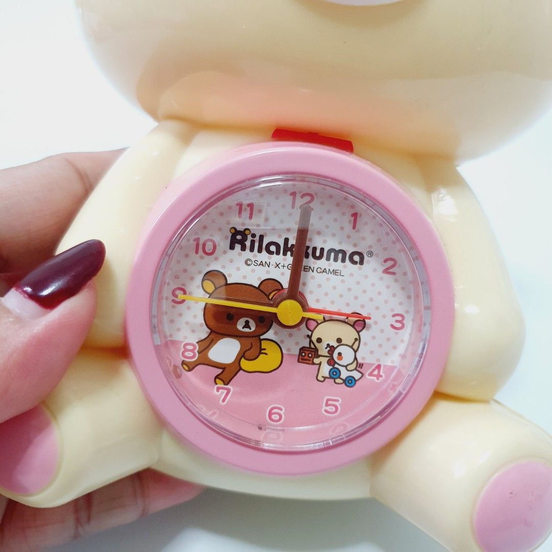 Rilakkuma Korilakkuma Alarm Clock, Hobbies & Toys, Memorabilia & Collectibles, Fan Merchandise ...