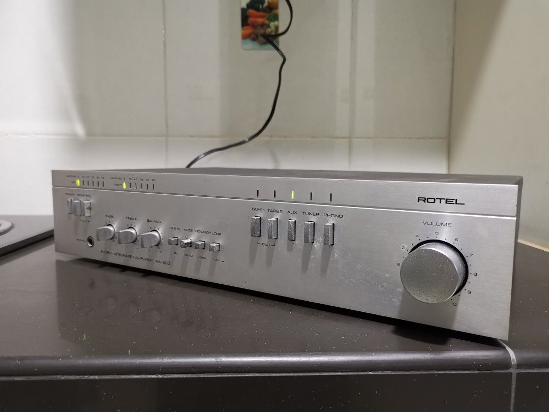 Rotel RA-500 Stereo integrated Amplifier with phono mm input, Audio ...