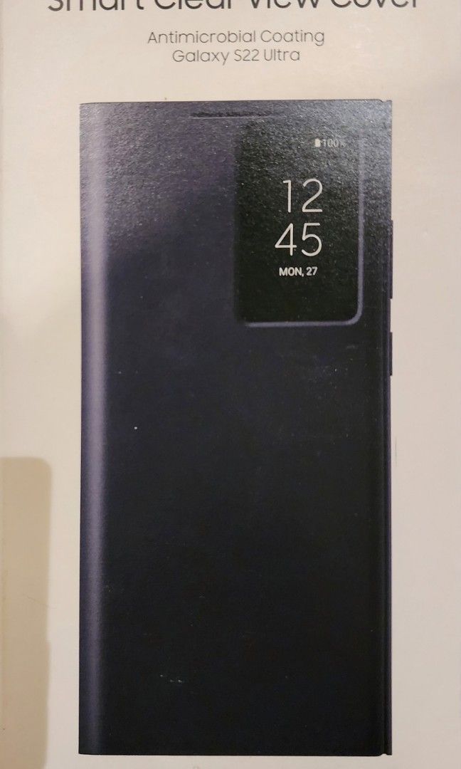 S22 Ultra Smart Clear View Cover, Mobile Phones & Gadgets, Mobile ...