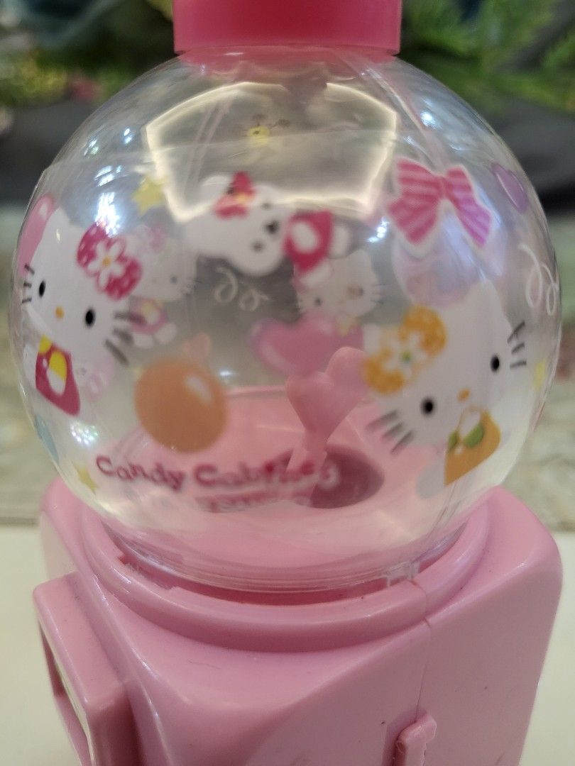 Sanrio Hello Kitty Mini Gumball Machine, Hobbies & Toys, Toys & Games ...