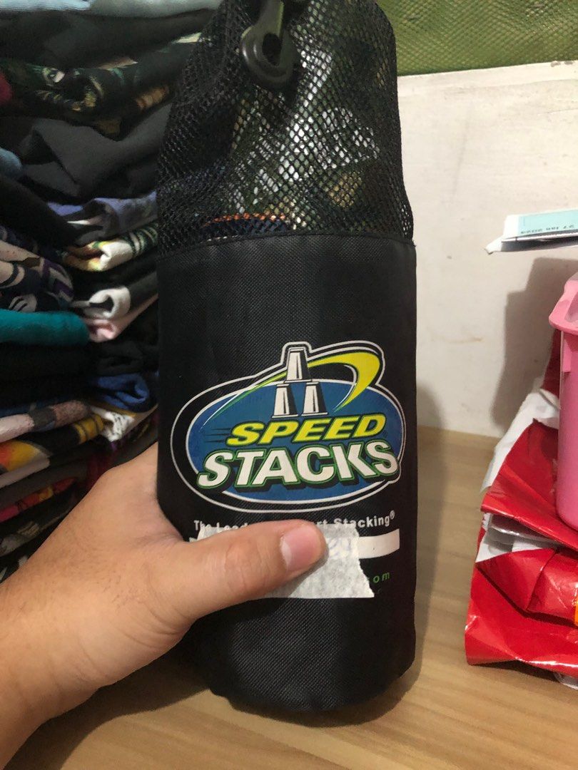 Speed Stacks Cups with Timer, Hobbies & Toys, Toys & Games on Carousell