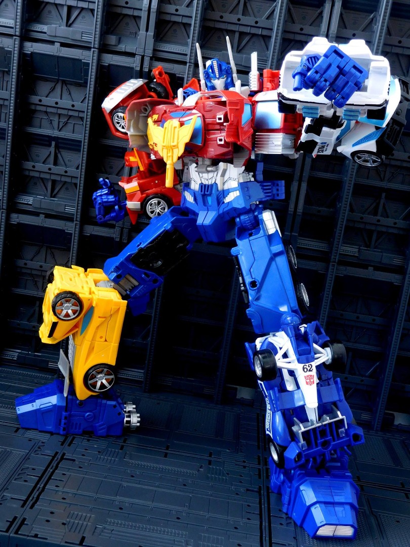 TAKARA TOMY Transformers Unite Warriors Convoy Grand Prime Optimus ...