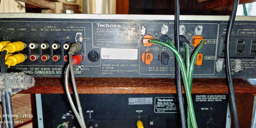 Technics Stereo Integrated DC Amplifier SU-V3, Audio, Soundbars, Speakers & Amplifiers on Carousell