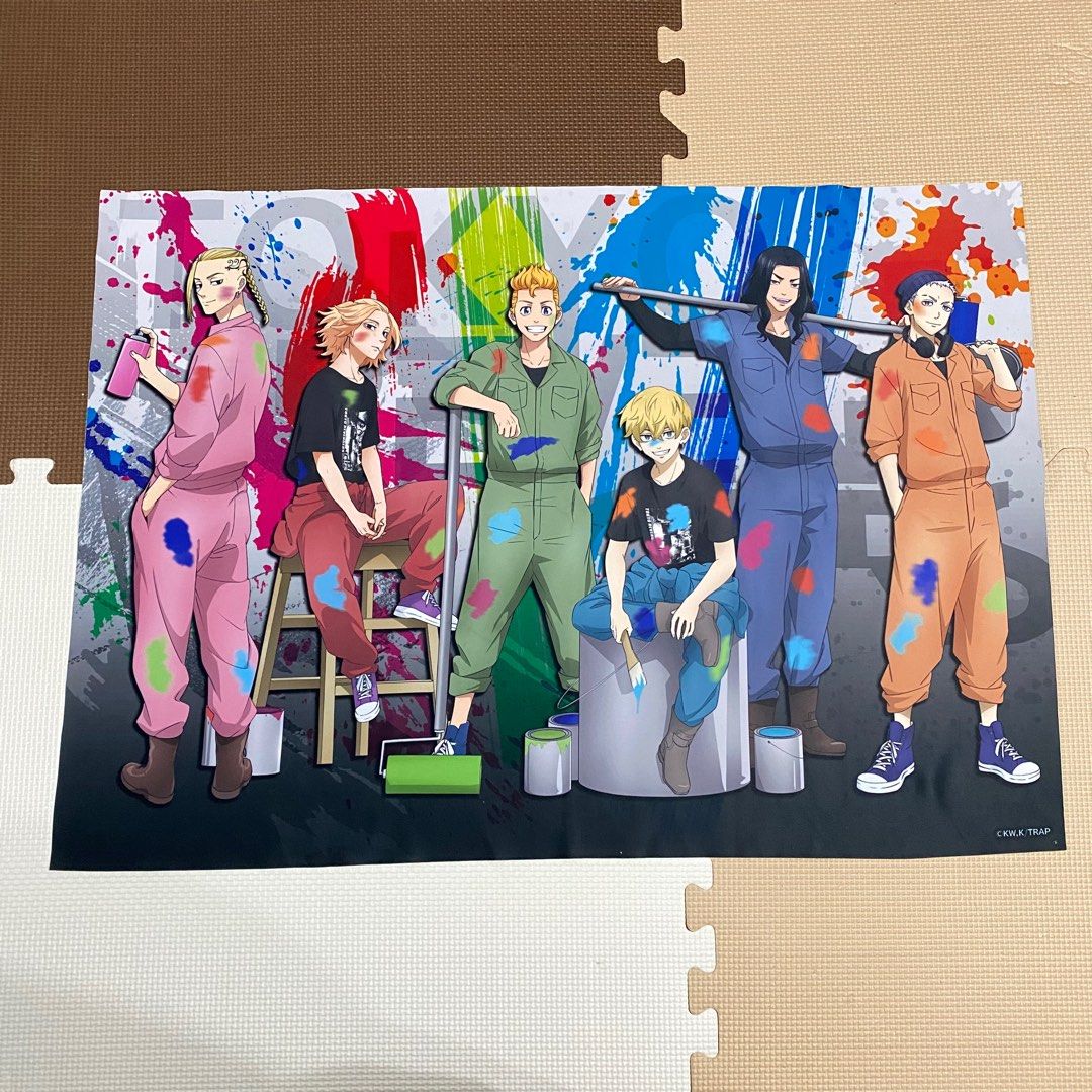 Tokyo Revengers Visual Cloth Merchandise, Hobbies & Toys, Toys & Games ...