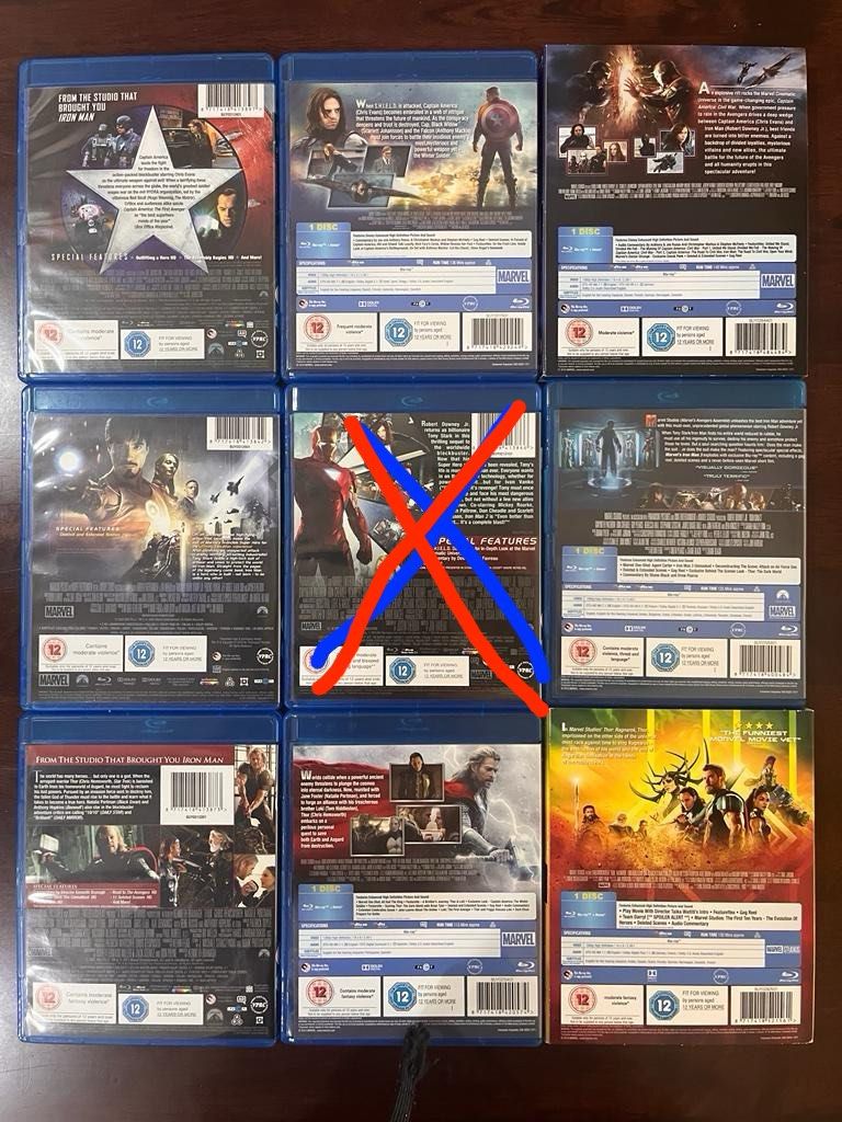 Used Blue Ray DVDs, Hobbies & Toys, Music & Media, CDs & DVDs on Carousell