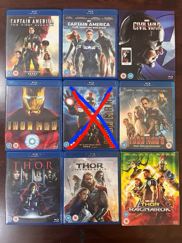 Used Blue Ray DVDs, Hobbies & Toys, Music & Media, CDs & DVDs on Carousell
