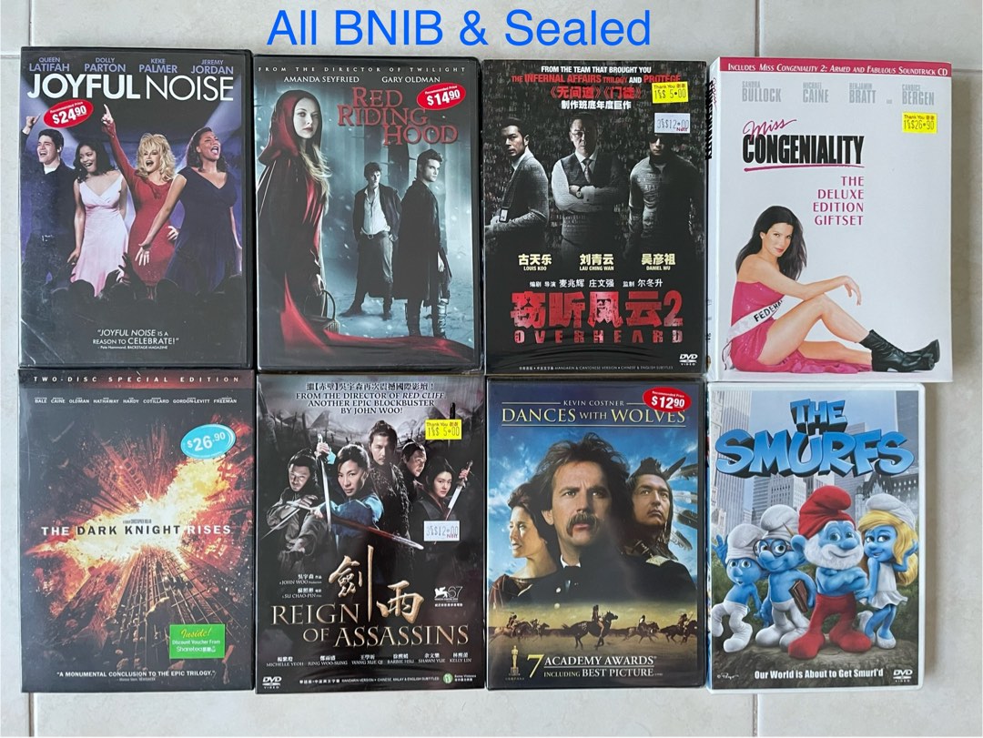 VCD & DVD (various titles) - New & Good Condition (Not selling for ...