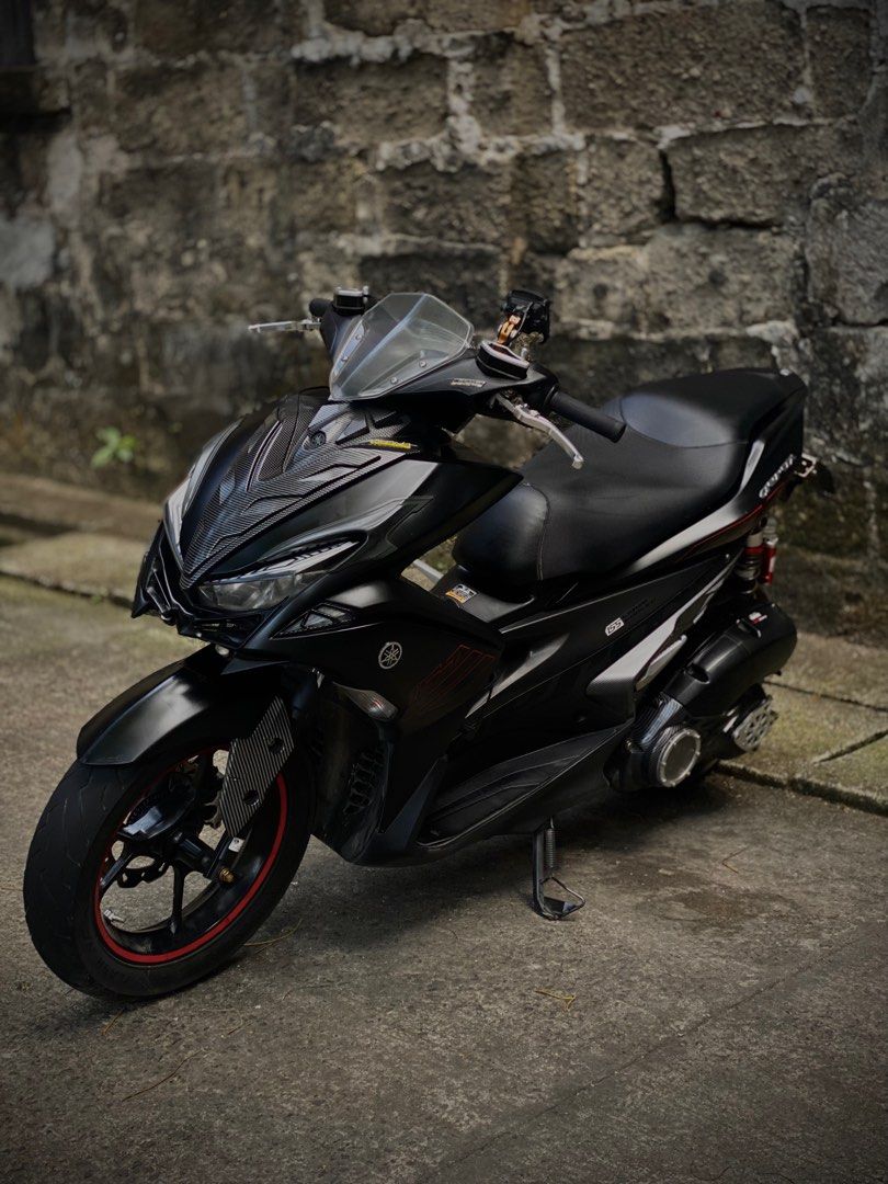 Yamaha Aerox V1 2018model, Motorbikes, Motorbikes for Sale on Carousell
