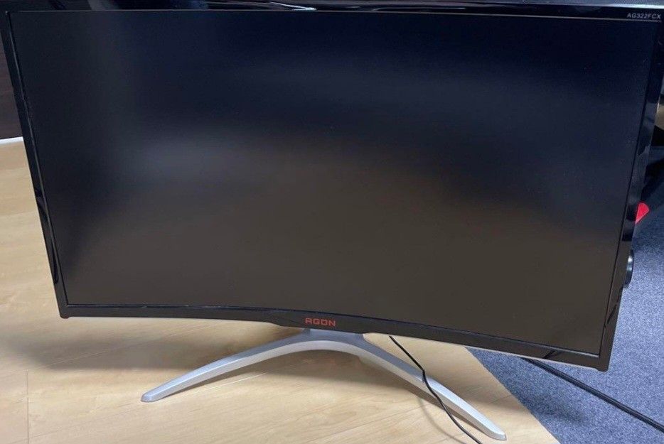 超高刷新率 廣色域 專業電競遊戲 顯示器 AOC AG322FCX 32吋 32inch 電競曲面 Curved Gaming Monitor ...