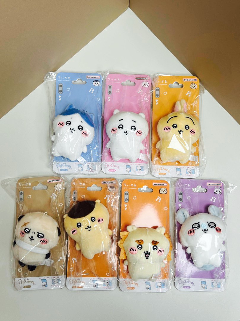 ‼️現貨‼️ [Chiikawa] PLAY CHARM 手機 磁石 手機架 毛公仔 吉伊卡哇 小可愛 八字貓 兔兔 ちいかわ MOMONGA 飛鼠 栗子饅頭 風獅爺 RAKKO 海獺 on ...